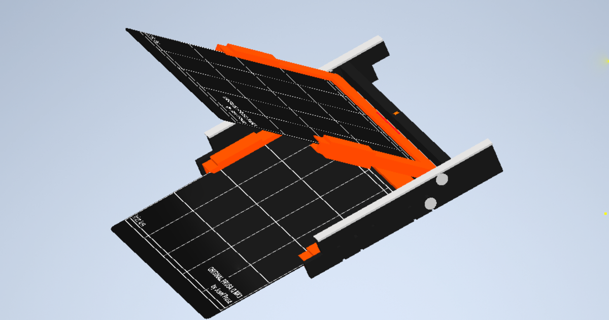 Foldable Sheet-Holder (expandable) by Logi | Download free STL model ...