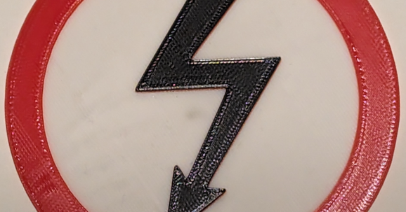 Shock Symbol by Bliss_Engineering | Download free STL model ...