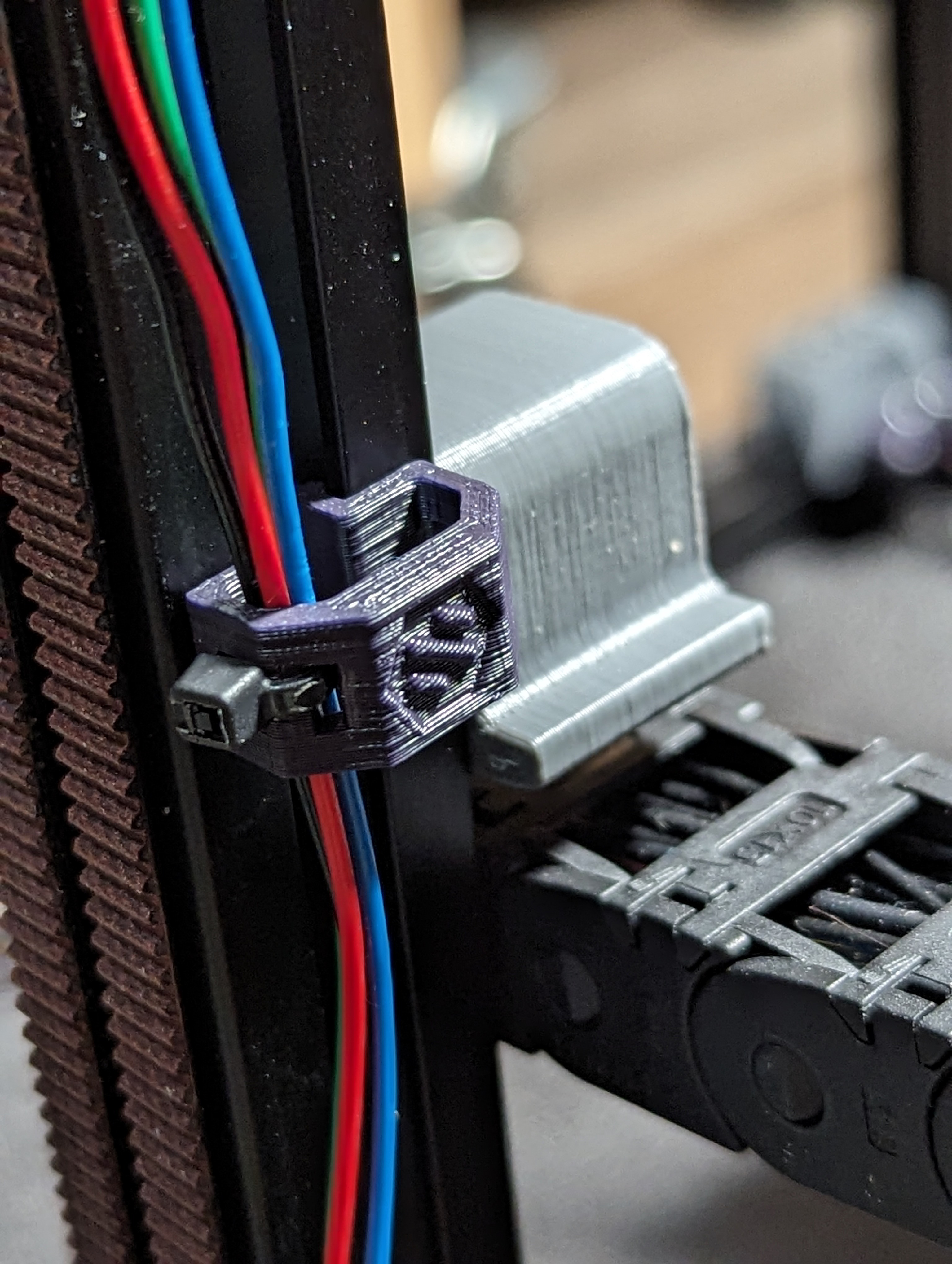 Voron 2020 Cable Clip with Zip Tie Slots by AE | Download free STL ...