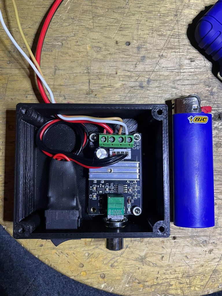 1203bb dc motor speed controller simple case by CaptHowdy | Download ...