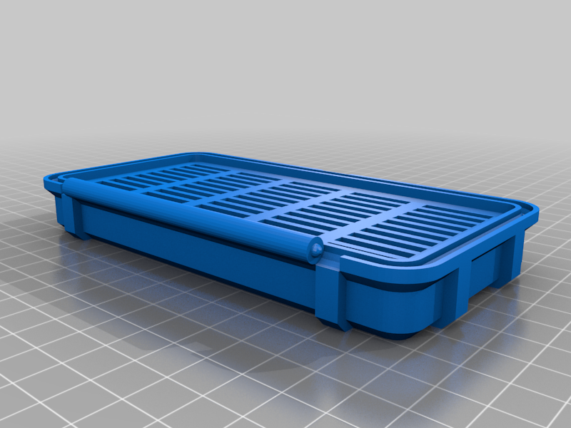 Rugged CR2032 Battery Box by CaptHowdy | Download free STL model | Printables.com