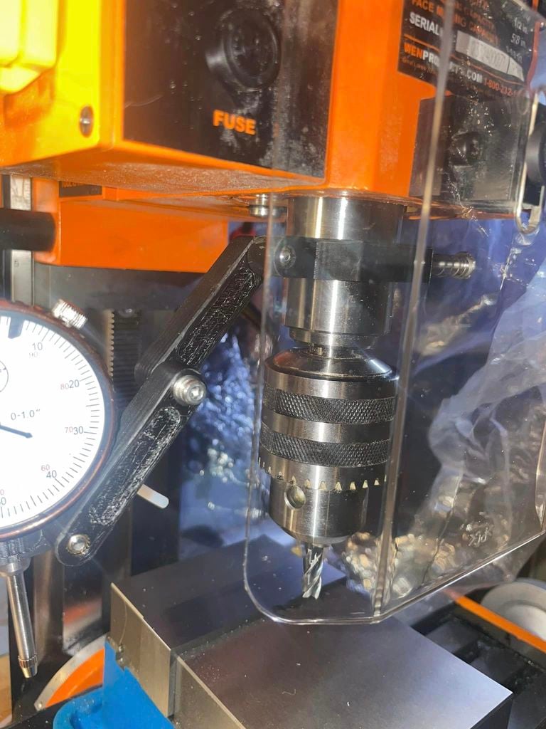 dial indicator holder for milling machine by CaptHowdy | Download free ...
