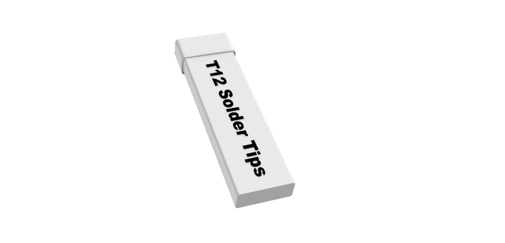 T12 Soldering Tip Storage Box by Dimitri Fendel | Download free STL ...