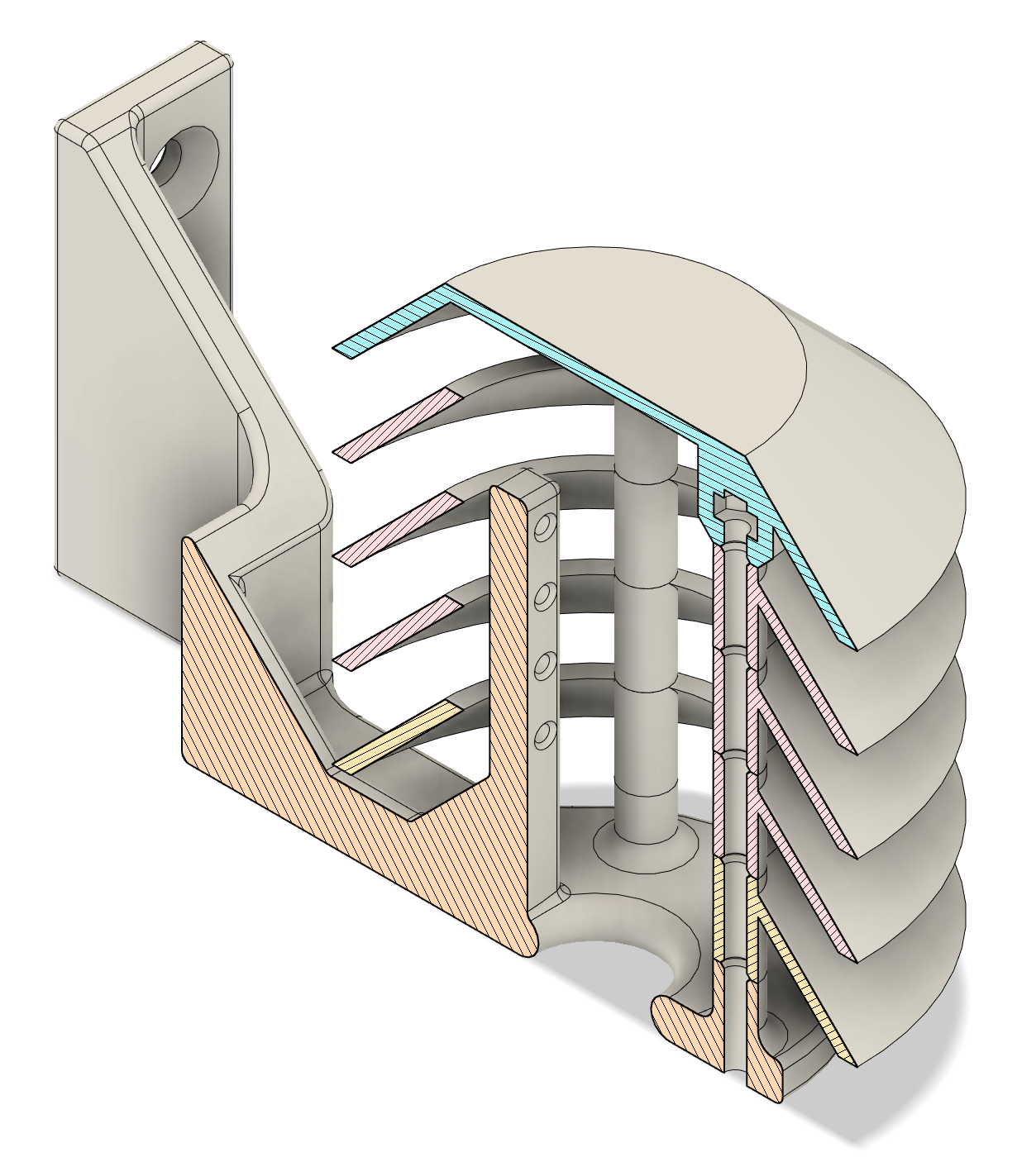 Radiation shields for DIY weather station by foorschtbar | Download ...