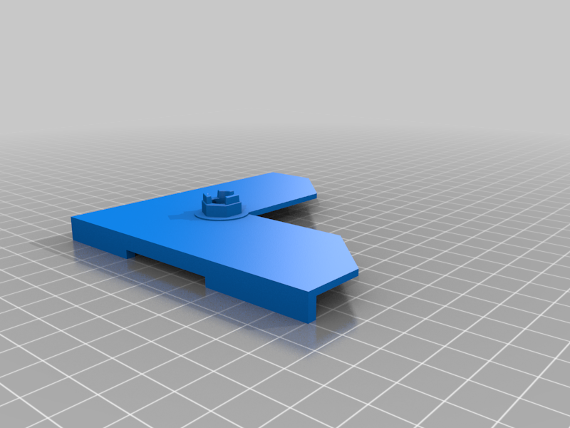 Ender-3 Bed Frame for Glass with Wire Strain Relief & Spring Guides by ...