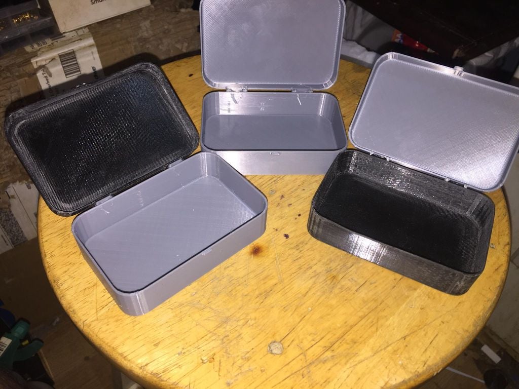 Altoids Sized Case with Hinge by CaptHowdy | Download free STL model | Printables.com