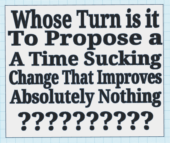 Whose Turn Sign by Phantom Printer | Download free STL model ...