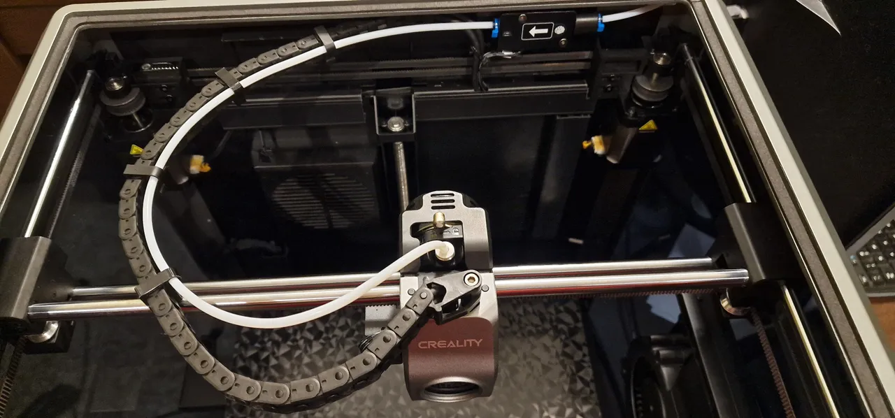 K1 Max Drag Chain Bowden Tube Clip by MatS | Download free STL model ...
