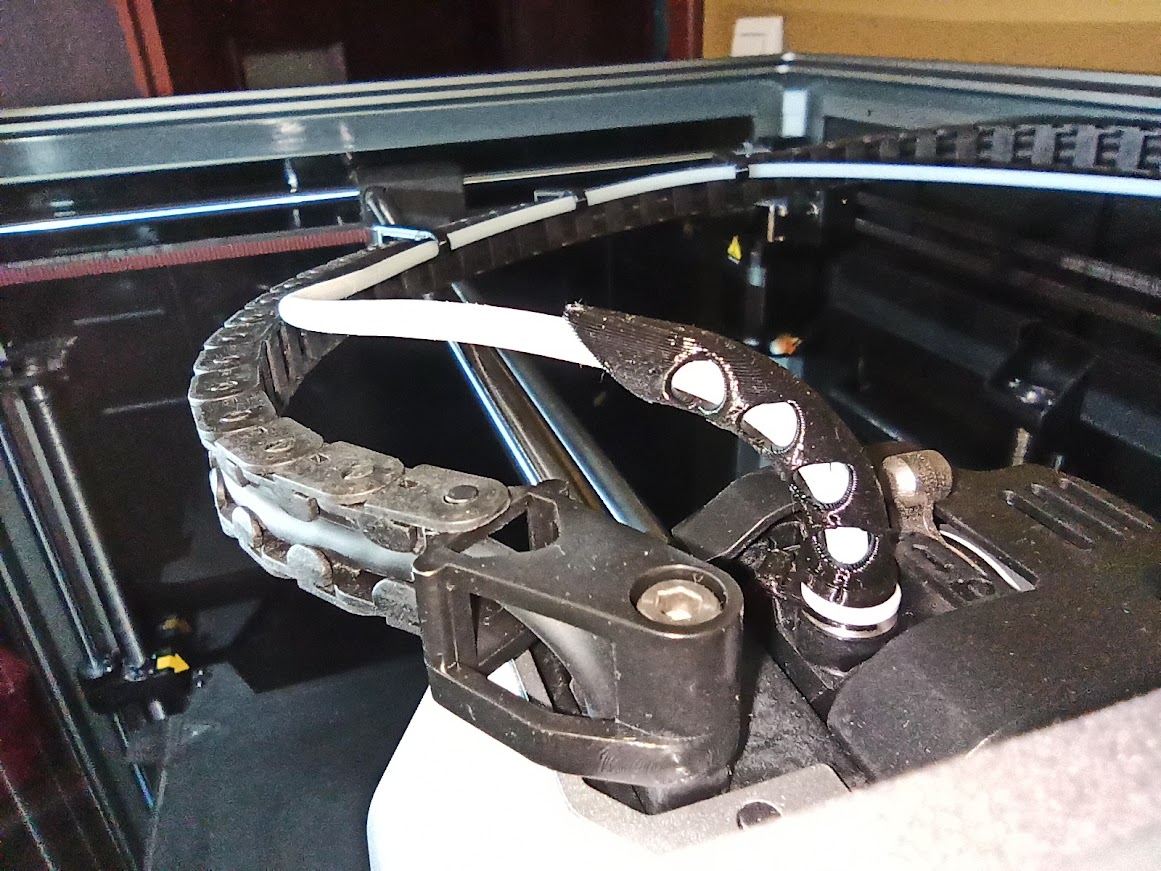 Creality K1 MAX PTFE guide 90 degrees by 3DRA | Download free STL model ...