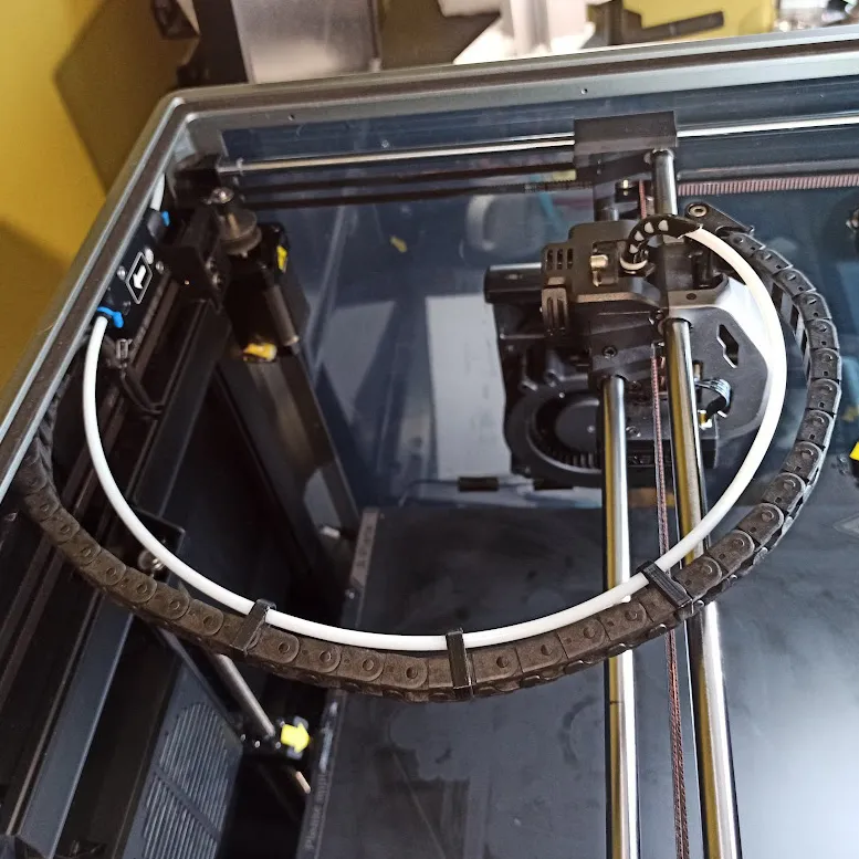 Creality K1 / K1 MAX PTFE tube holder by 3DRA | Download free STL model ...