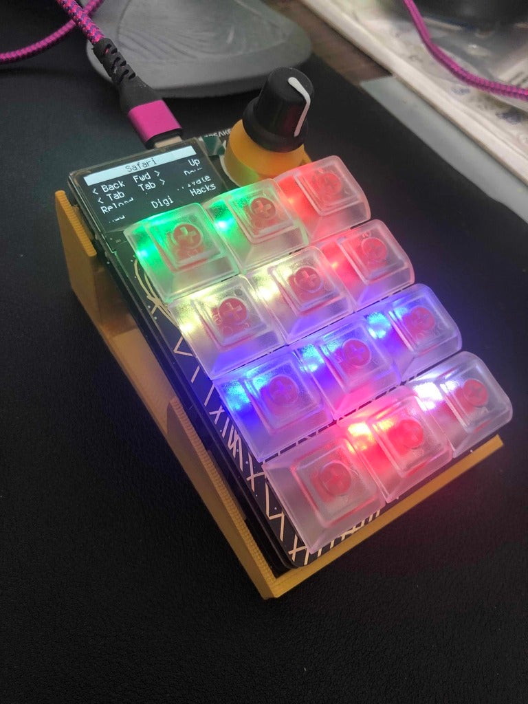 Adafruit MACROPAD RP2040 by 3Der | Download free STL model | Printables.com