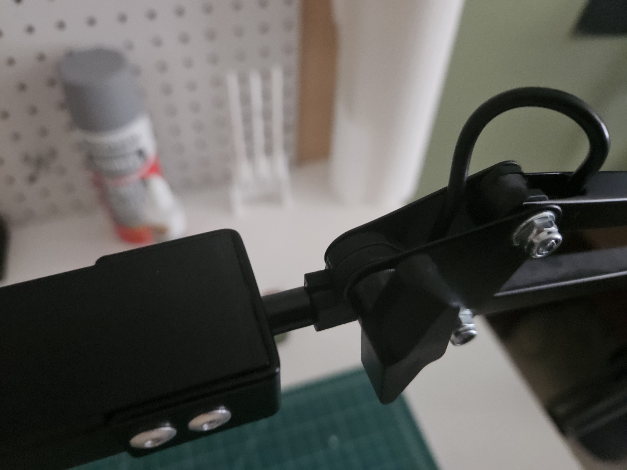 Desk Lamp LED Clamp by cchapps | Download free STL model | Printables.com