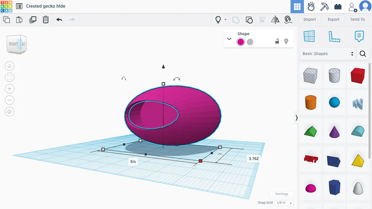Crested Gecko Magnetic Hide by EveRogers | Download free STL model ...
