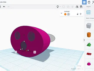 Crested Gecko Magnetic Hide by EveRogers | Download free STL model ...