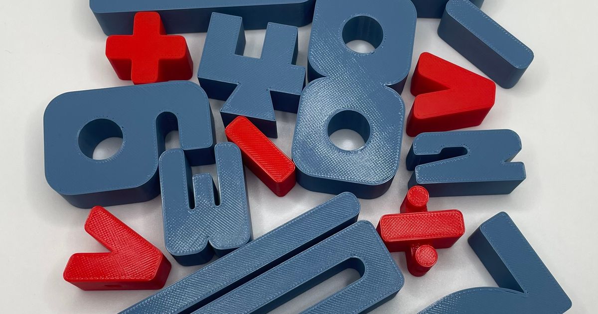 NumberBlocks by Haui_93 | Download free STL model | Printables.com