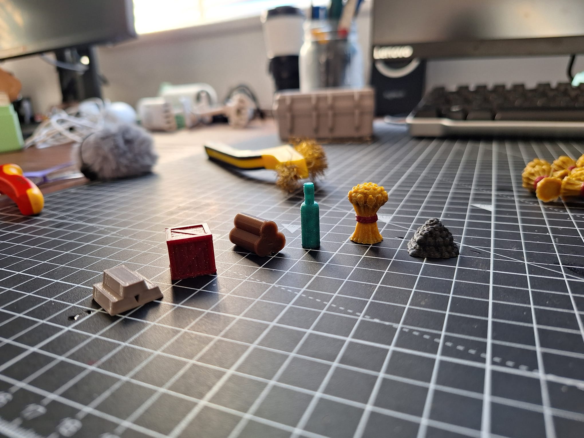 Racoon Tycoon Model pieces/ tokens by TheOvenCook | Download free STL ...