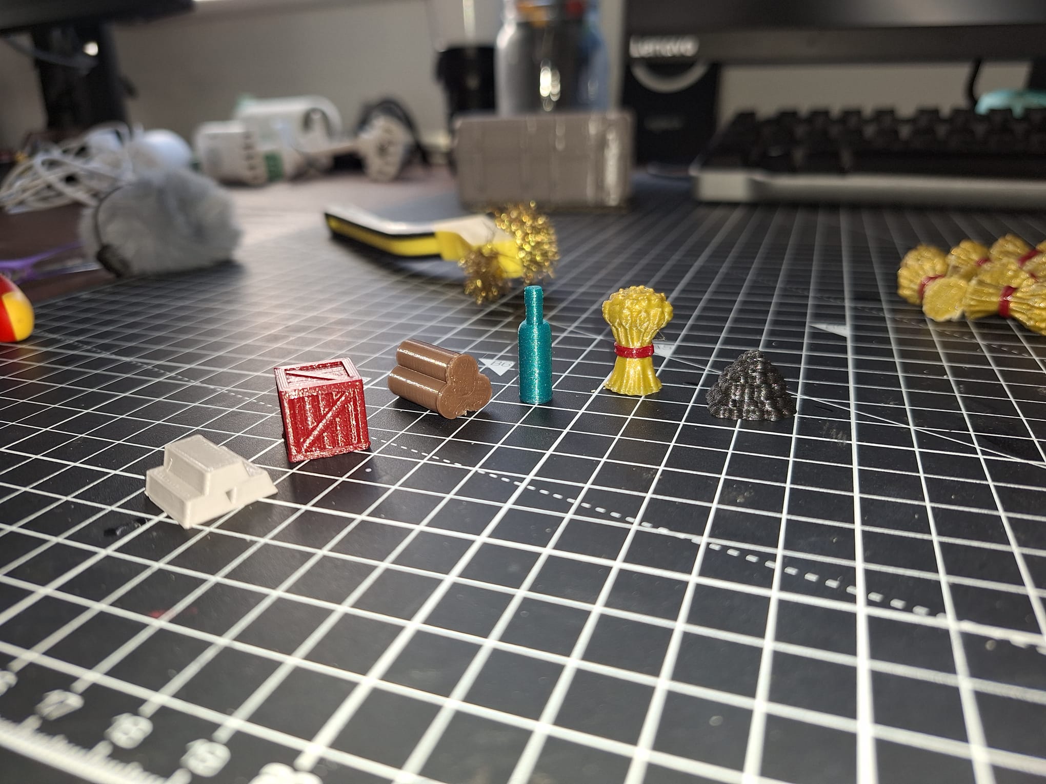 Racoon Tycoon Model pieces/ tokens by TheOvenCook | Download free STL ...