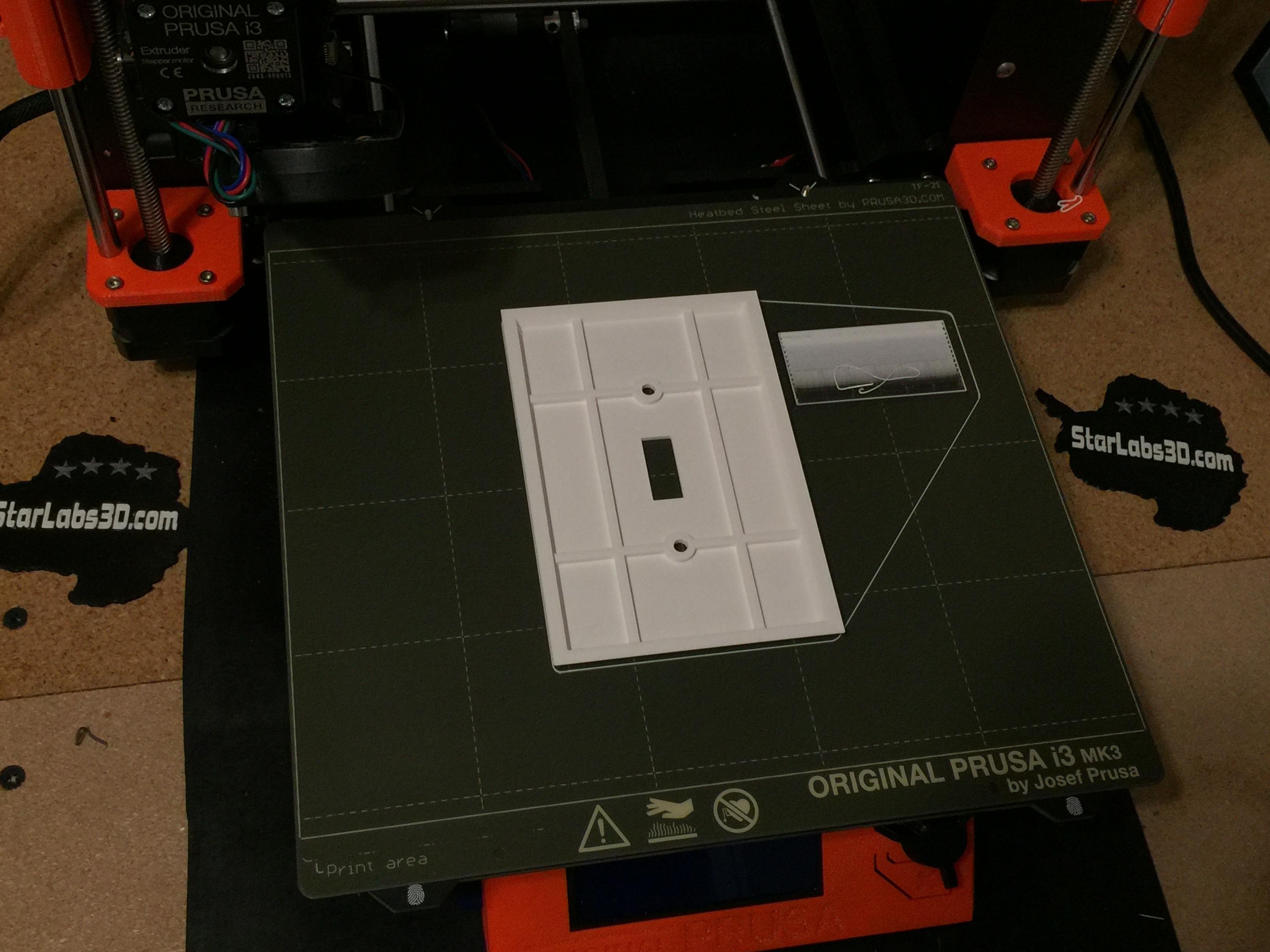 Light Switch Cover for Standard Toggle by StarLabs3D | Download free ...