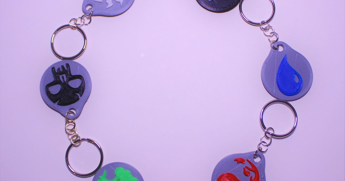 MTG: Symbol Keychains by Daedalik | Download free STL model ...
