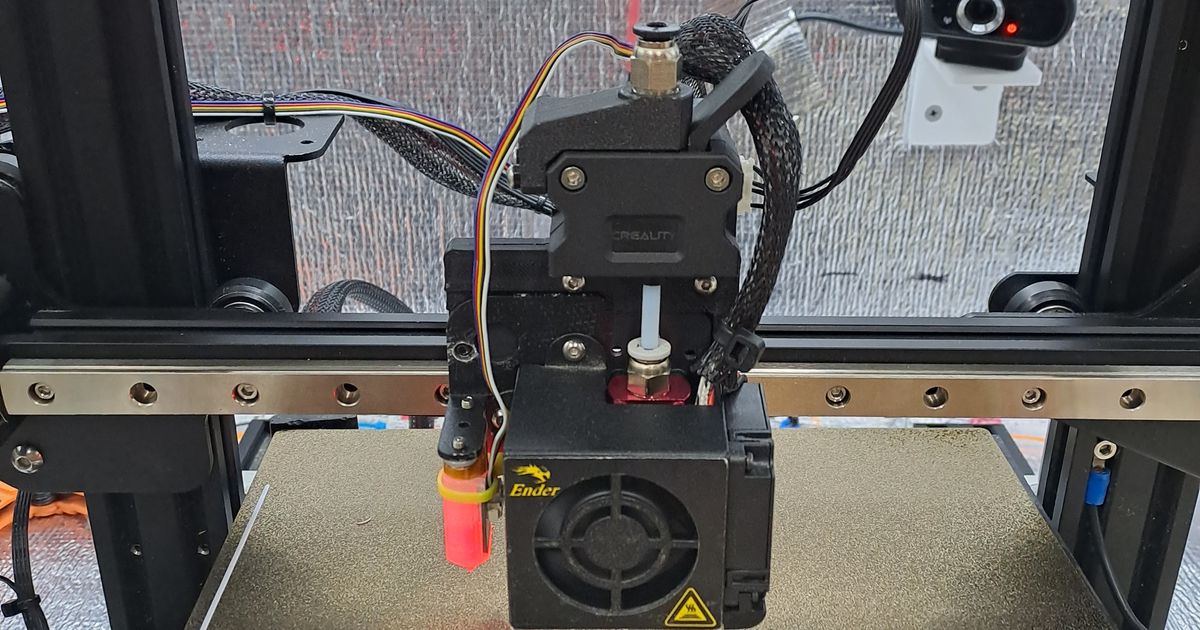 Creality X Linear Rail Sprite Extruder SE Bracket par pellcorp ...