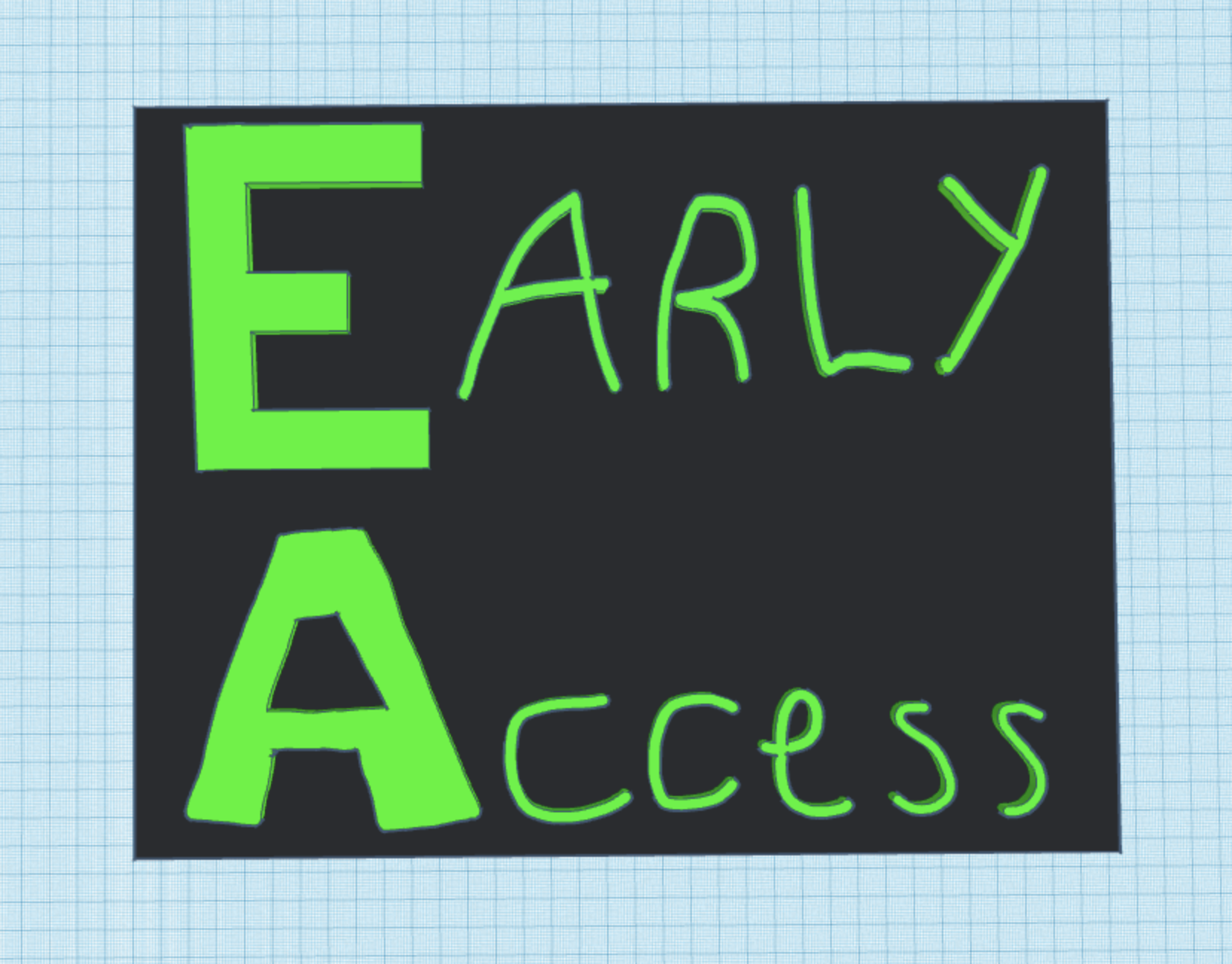 Early Access badge (Gorilla tag) by Skrow131 | Download free STL model ...