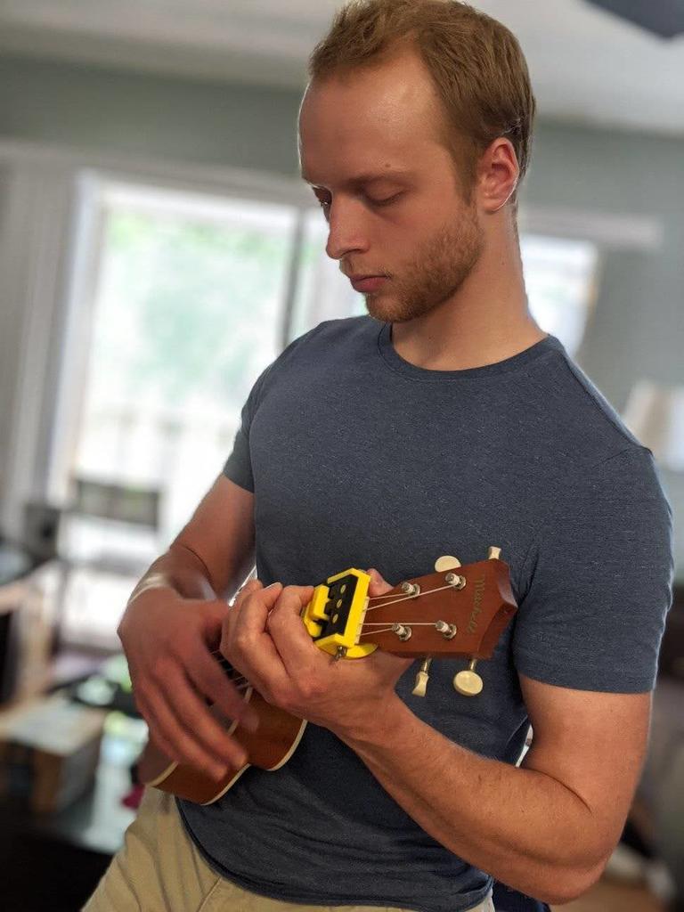 Easy Fret Ukulele Playing Device by rhammons716 | Download free STL ...