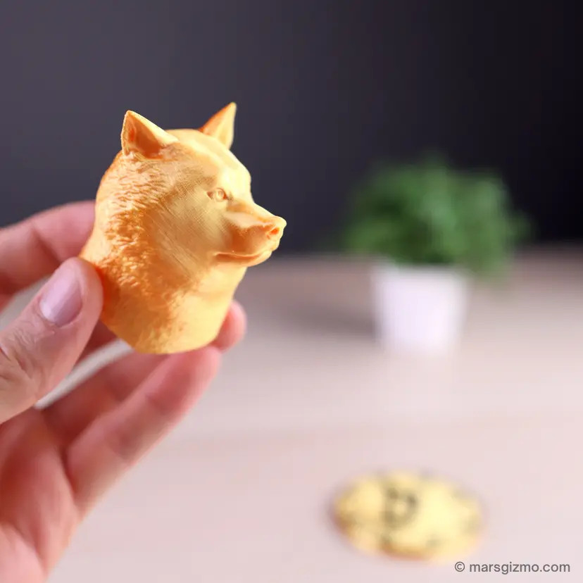 Doge Coin to the Moon! por KN16 | Descargar modelo STL gratuito ...