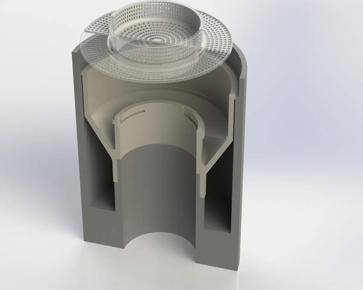 Drainage Filter by SolidWorks Maker | Download free STL model ...