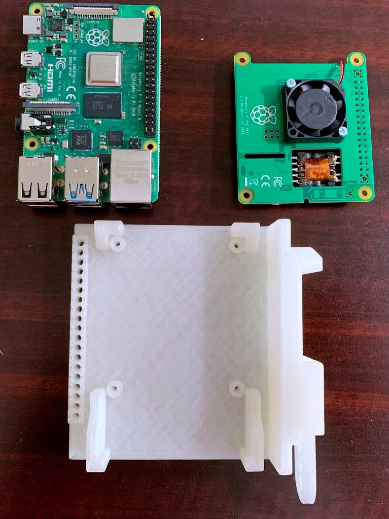 DiN Rail mount for Raspberry Pi 4 by NotLikeALeafOnTheWind | Download ...