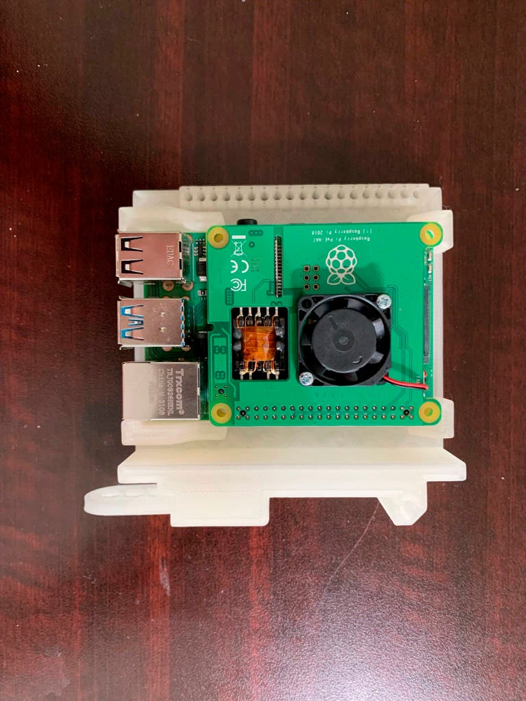 DiN Rail mount for Raspberry Pi 4 by NotLikeALeafOnTheWind | Download ...