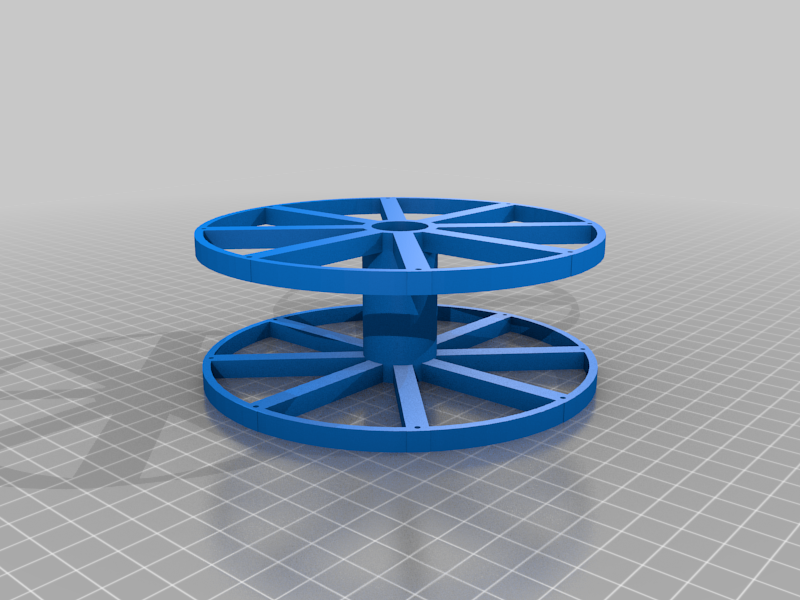 simple spool and spool holder by HoustonsProblem | Download free STL ...