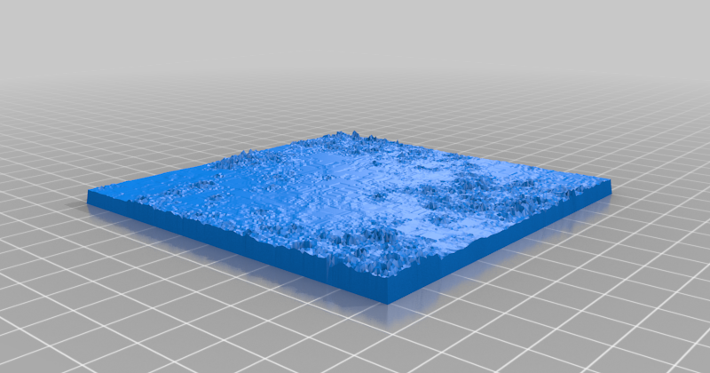 Sea Of Tranquility height map. by HoustonsProblem | Download free STL ...