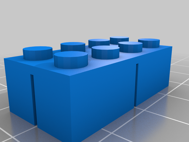 Lego compatible brick concept by HoustonsProblem | Download free STL ...