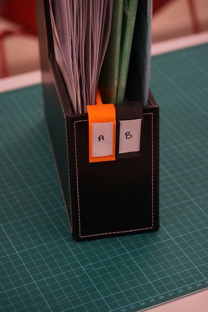 File Box Partition by C Model | Download free STL model | Printables.com