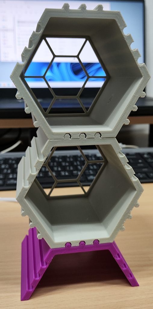 Half of The HIVE - Modular Hex Drawers by Clslee Lee | Download free ...