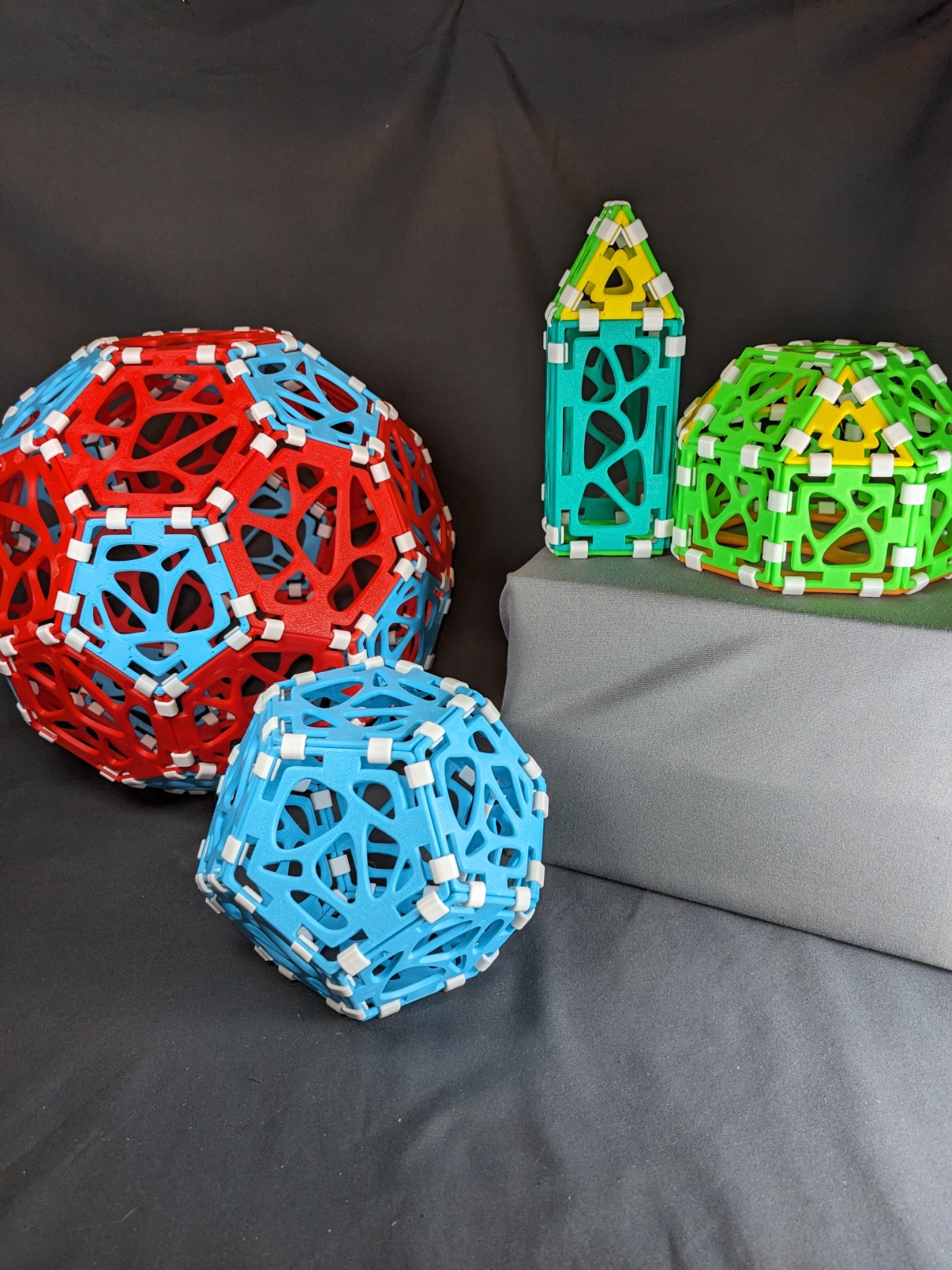 Geometry Polygon Construction Tile Set by Bearded Printer | Download ...