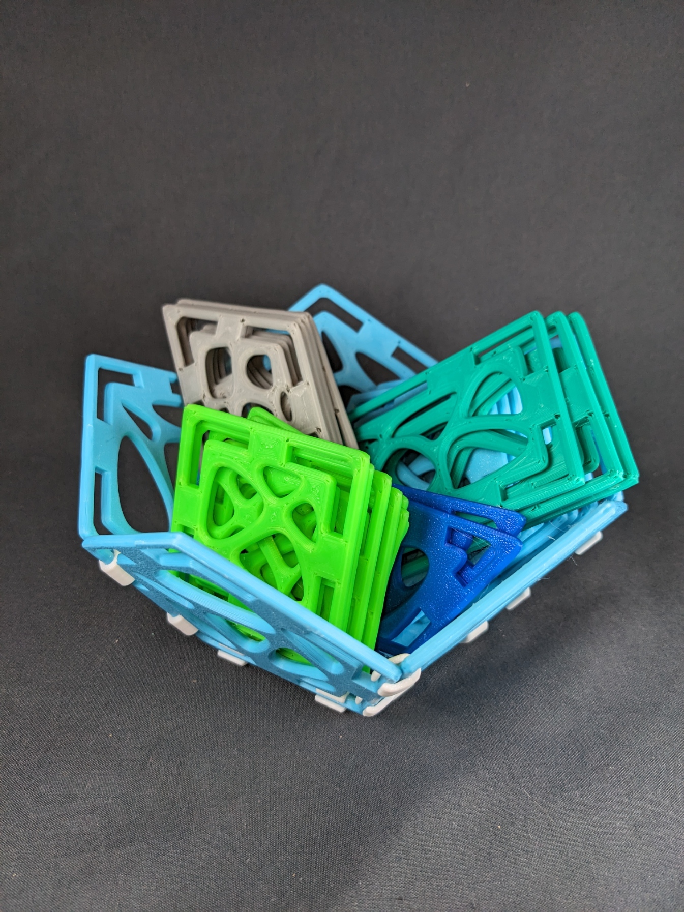 Geometry Polygon Construction Tile Set by Bearded Printer | Download ...