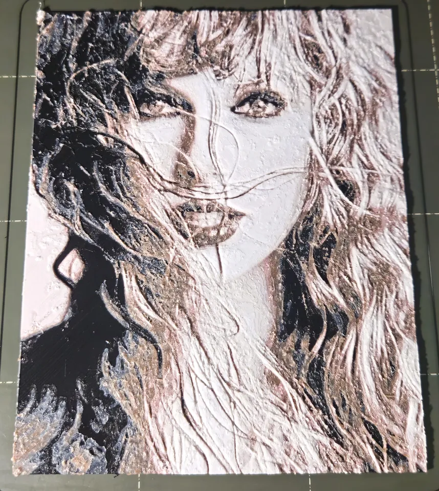 Taylor Swift Fearless Album Cover - Double Thick 6mm Lithopane! by ...