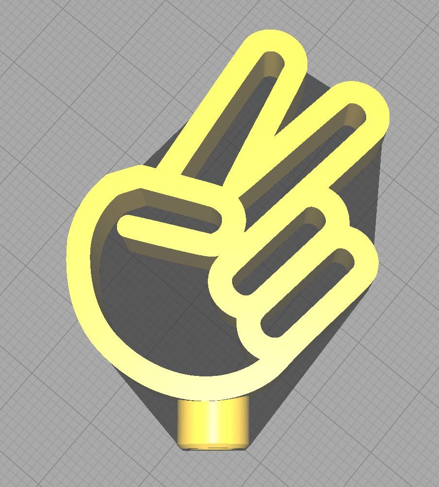 Rotated MCM Chopped Fingers by ctbaker | Download free STL model ...