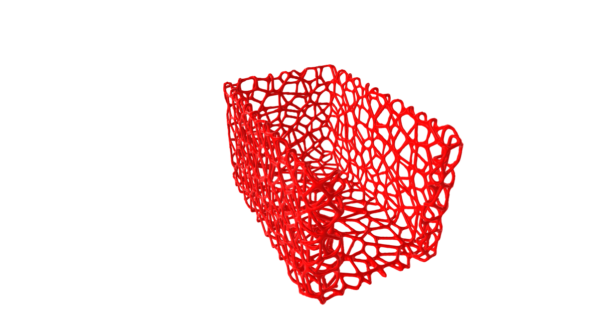 Organic card holder by Dalsgaard | Download free STL model | Printables.com