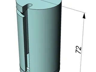 Cylindrical cable box by MG-Grafik-Design | Download free STL model ...