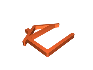 House number template by 3D4U | Download free STL model | Printables.com