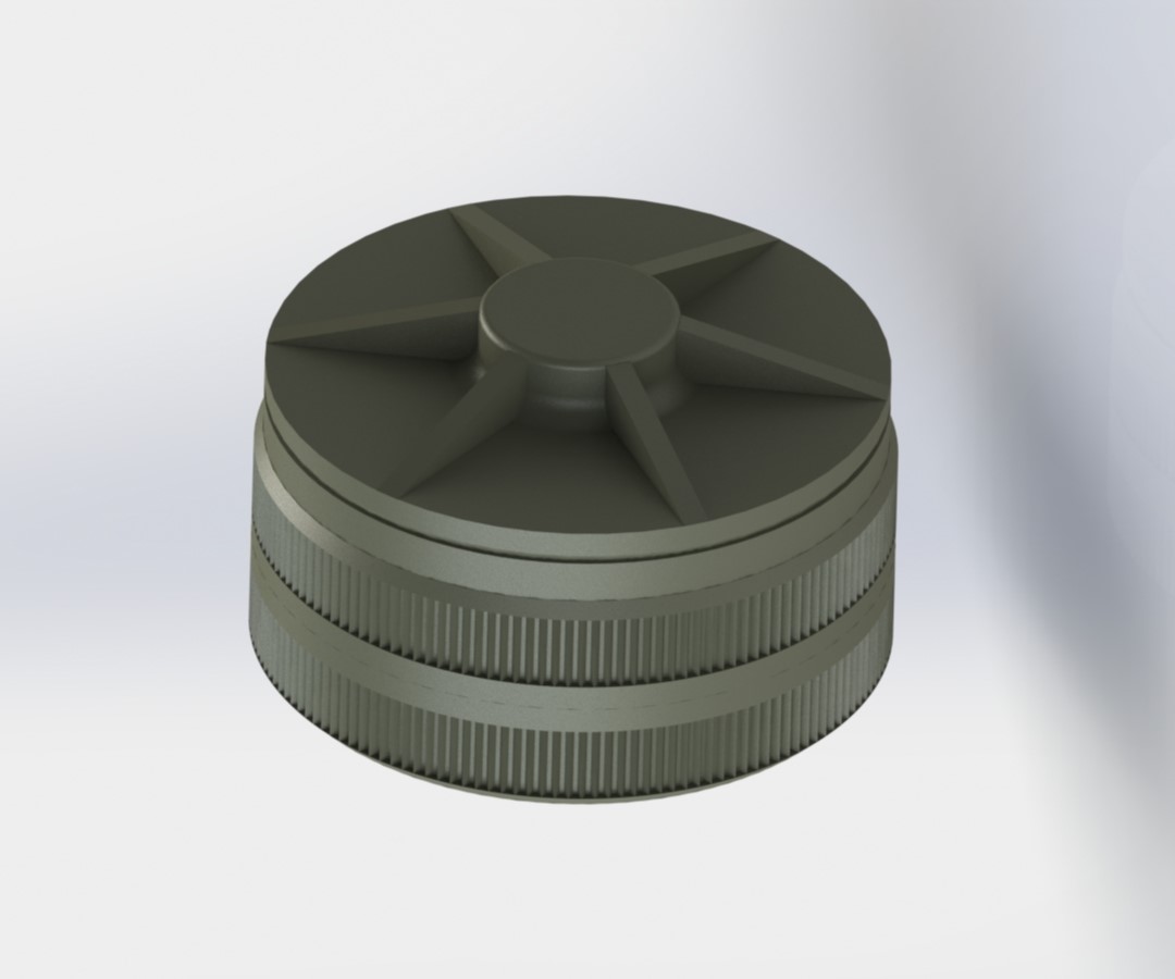 P-4-B (Anti-personnel Landmine) by Mumiell | Download free STL model ...
