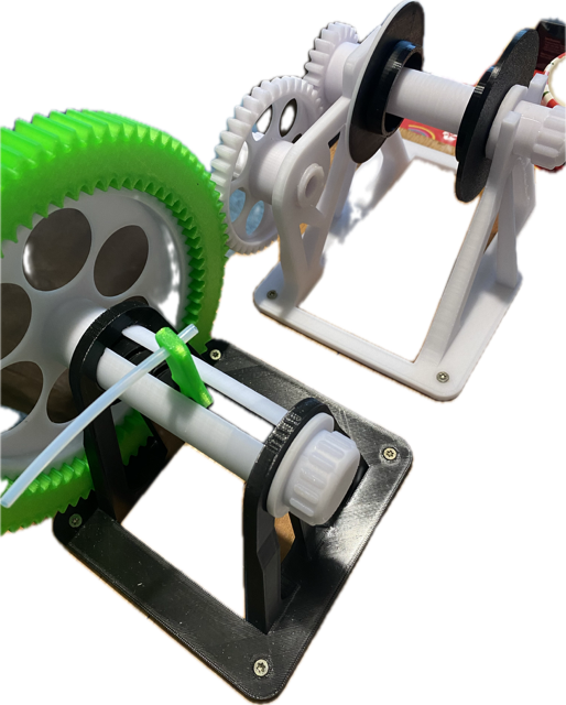 Filament Spool Winder - V3 Precision Remix Collection - No bearings or ...
