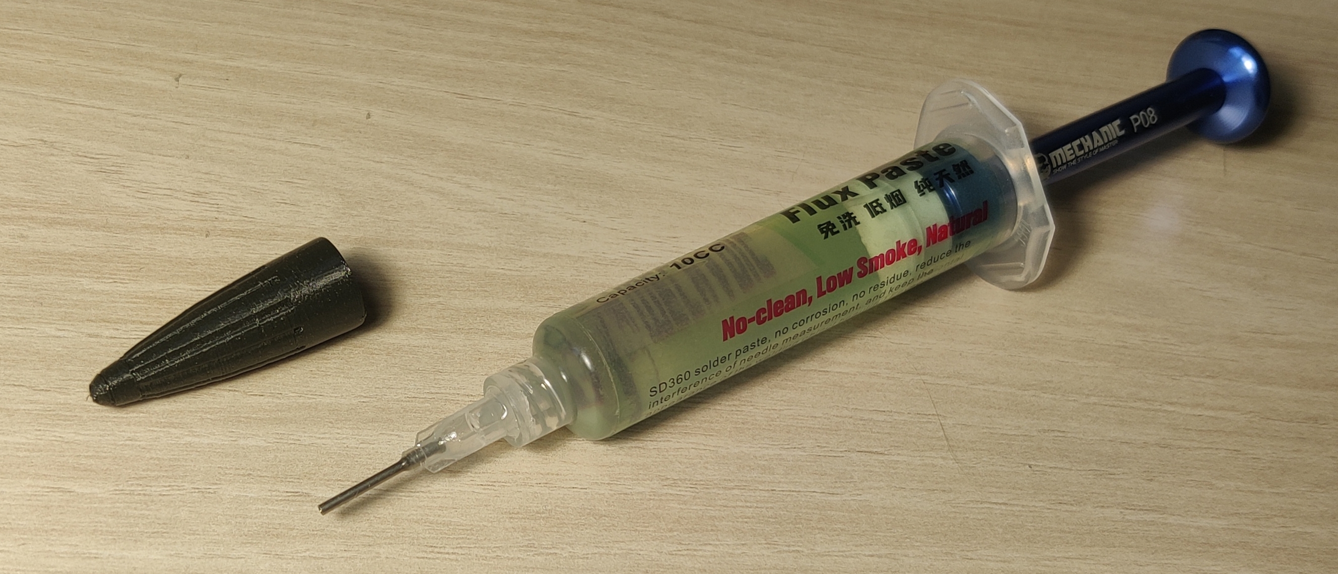 Flux Syringe cap by Pascal Heitz | Download free STL model | Printables.com