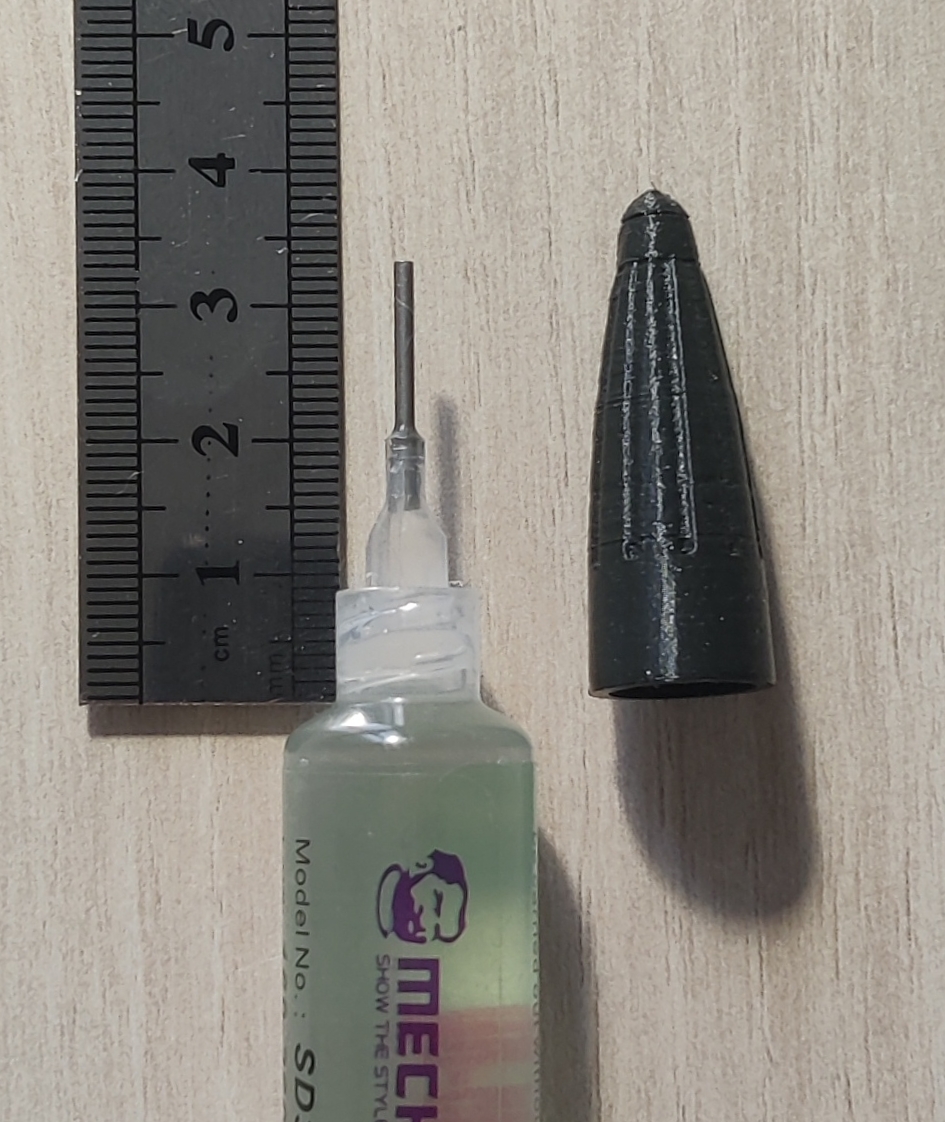 Flux Syringe cap by Pascal Heitz | Download free STL model | Printables.com