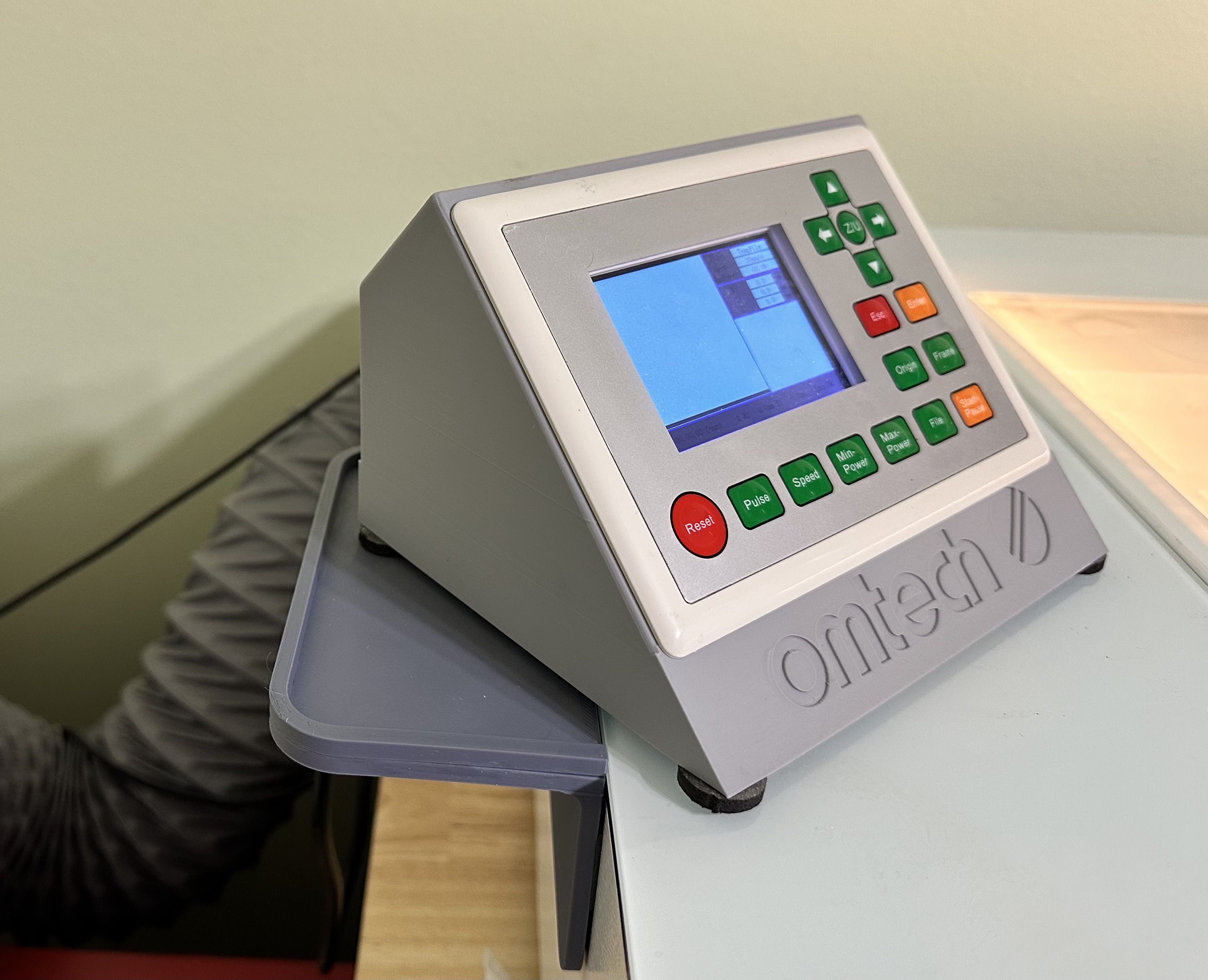 Omtech Polar laser Ruida controller shelf by SamAlfano | Download free ...