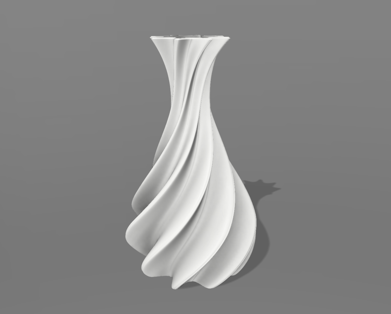 Simple modern vase, waisted by YanThu72 | Download free STL model ...