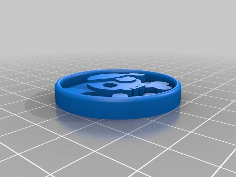 Jolly roger coin by LCruel | Download free STL model | Printables.com