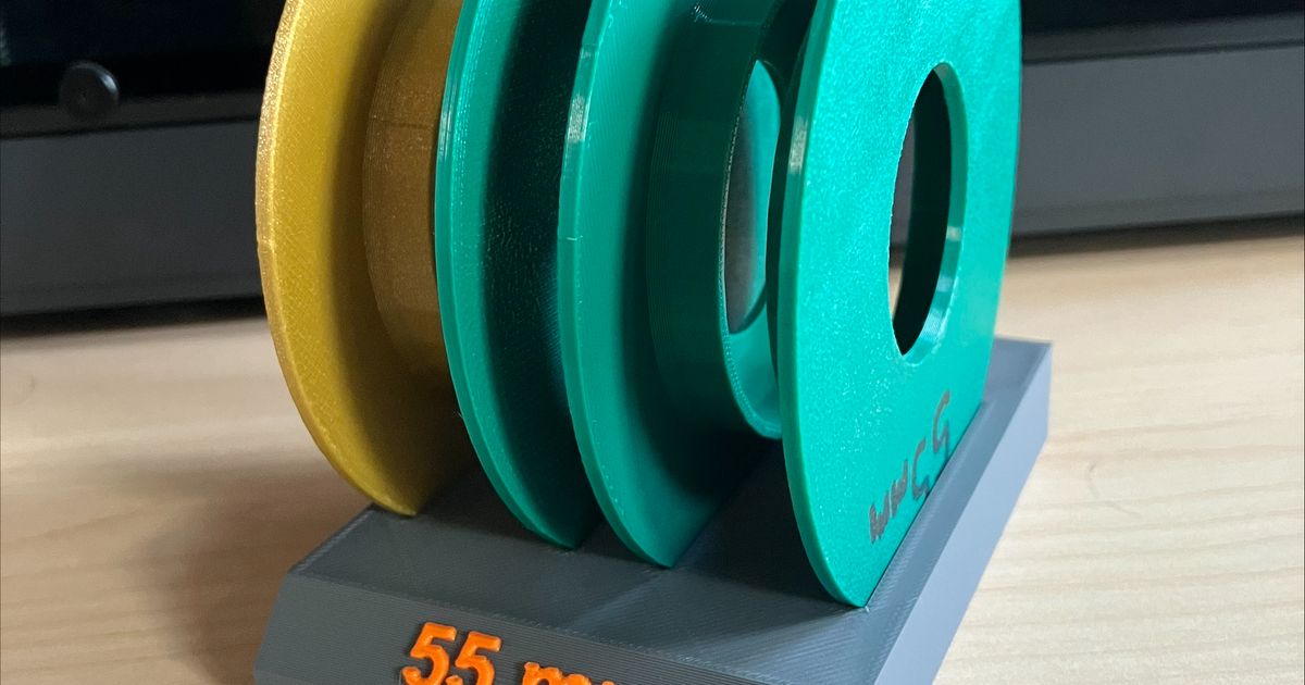 Rewinder center disc holder by Tsuteyshe | Download free STL model ...